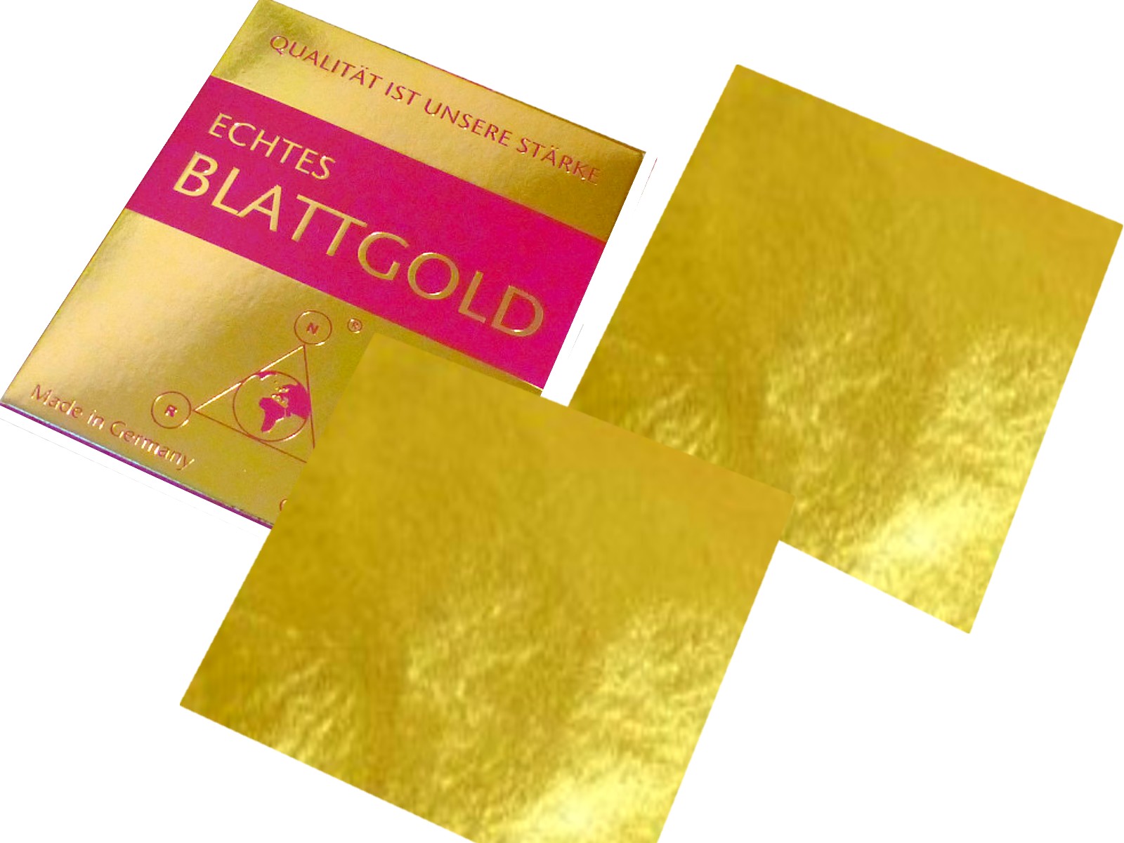 Transfergold in verschiedenen Farbnuancen als Transfergold für ...